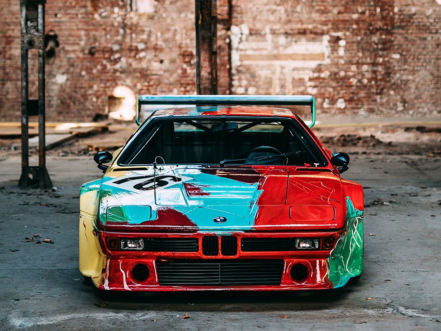 BMW Art Car 4: E26 M1 Procar by Andy Warhol — Supercar Nostalgia