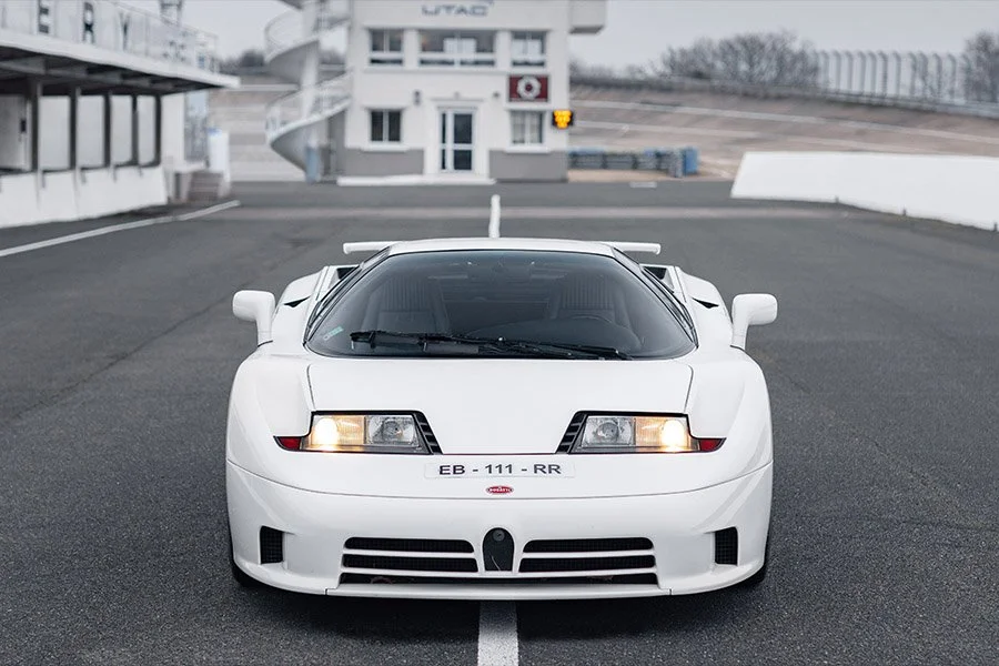 Monaco White 1995 Bugatti EB110 GT For Sale in France — Supercar Nostalgia