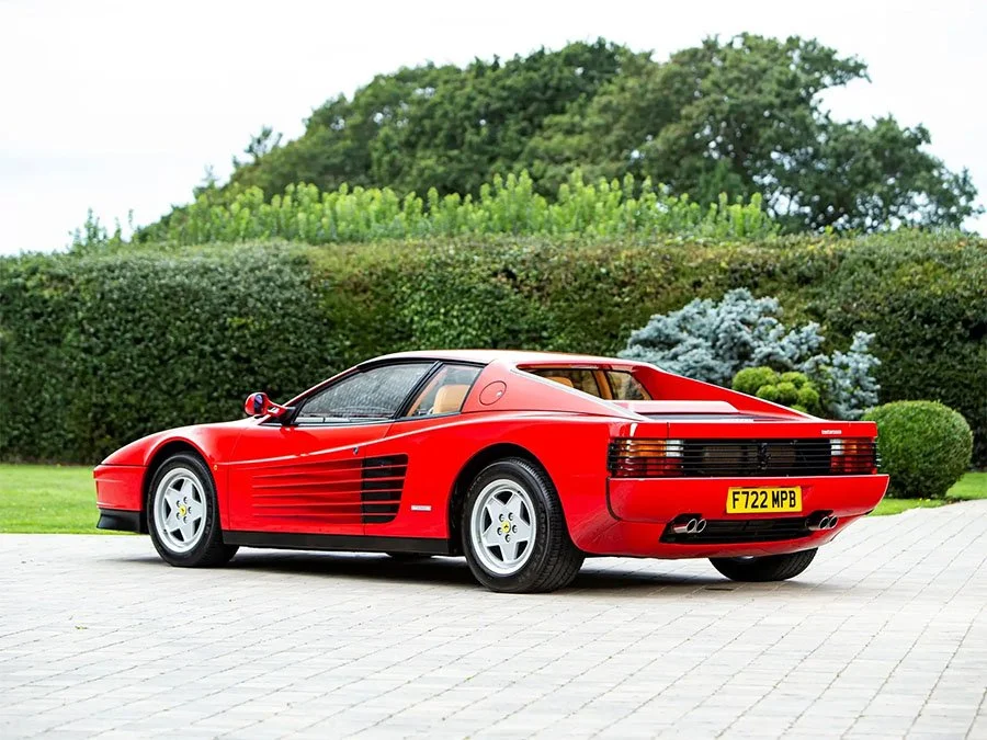 Ex-Nigel Mansell 1988 Ferrari Testarossa For Sale in the UK — Supercar ...