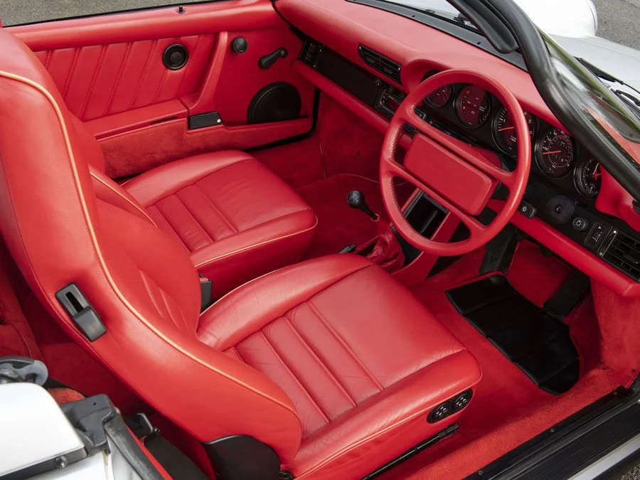 7000 mile 1989 Silver Porsche 911 3.2 Speedster For Sale in the UK ...