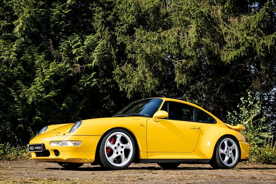 Speed Yellow 1995 Porsche 993 Turbo For Sale in France — Supercar Nostalgia