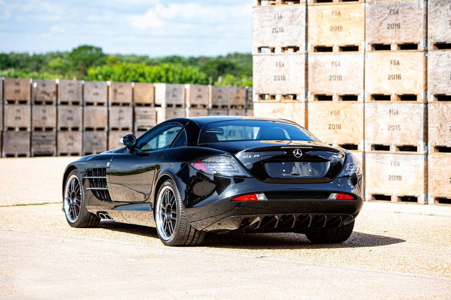 2006 Crystal Galaxite Black Mercedes-Benz SLR McLaren 722 Edition Coupe ...
