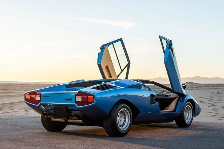 1976 Blu Tahiti 1976 Lamborghini Countach LP400 For Sale in Florida ...