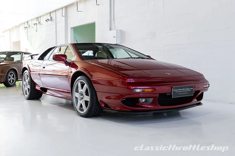 Ruby Red 1997 Lotus Esprit V8 For Sale in Australia — Supercar Nostalgia