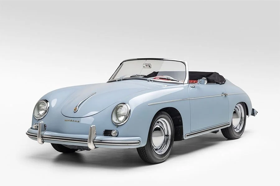 Meissen Blue 1958 Porsche 356 A 1600 Convertible D For Sale in ...