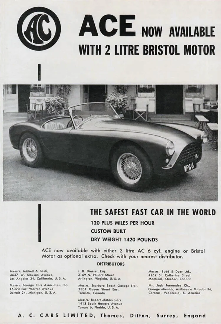 AC Ace Bristol & Aceca Bristol Guide — Supercar Nostalgia