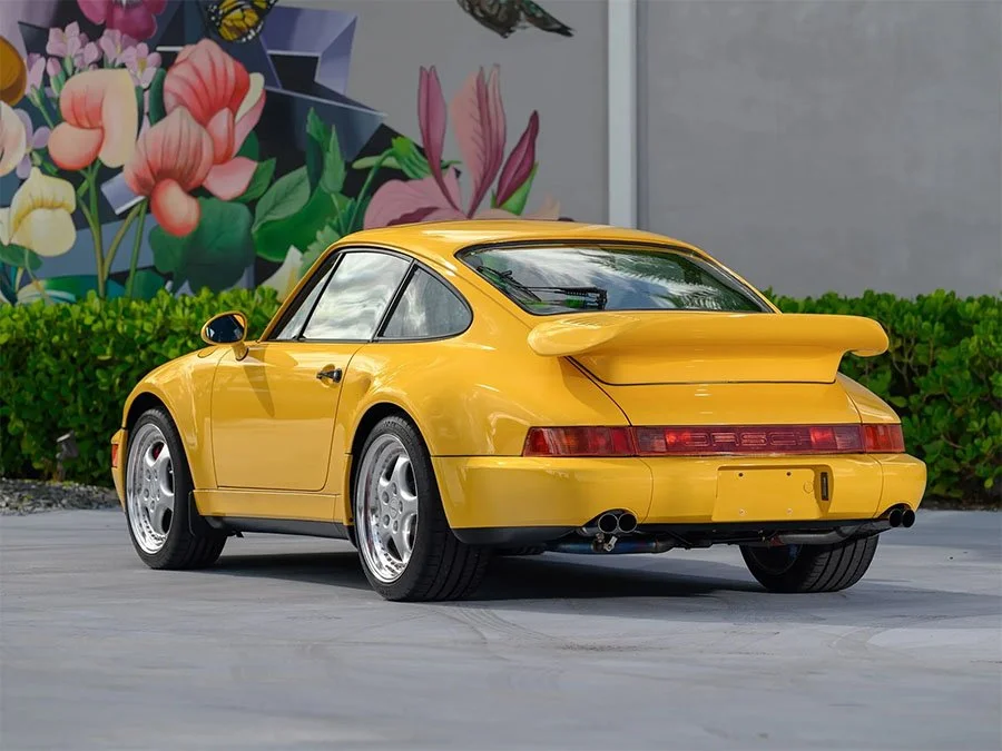 1994 Speed Yellow Porsche 911 3.6 Turbo S Flachbau (964) For Sale in ...