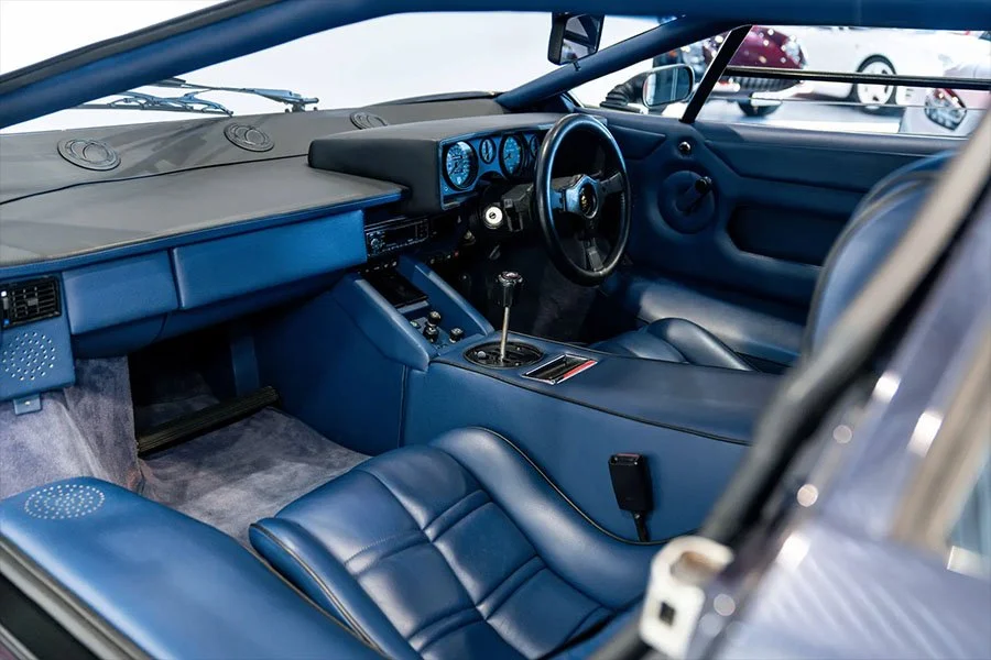 Acapulco Blu 1988 Lamborghini Countach Quattrovalvole For Sale in the ...