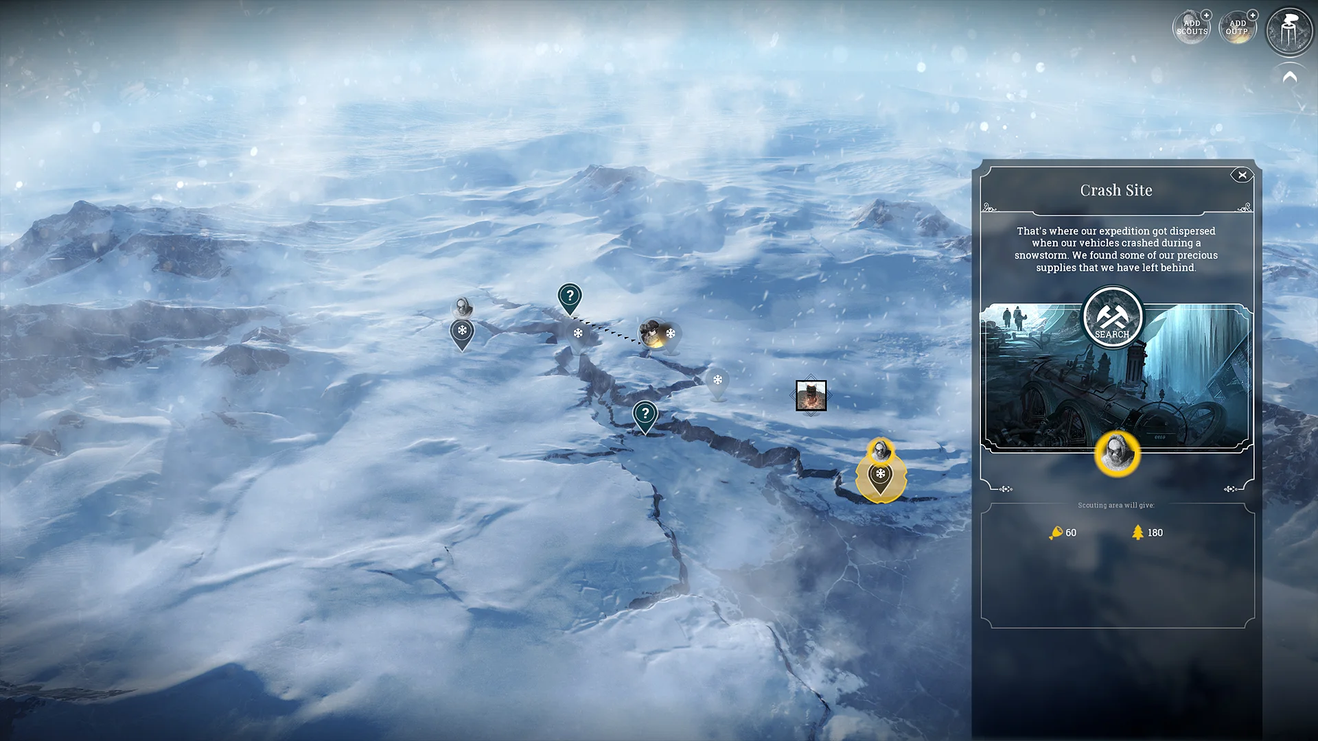 Review | Frostpunk — startmenu