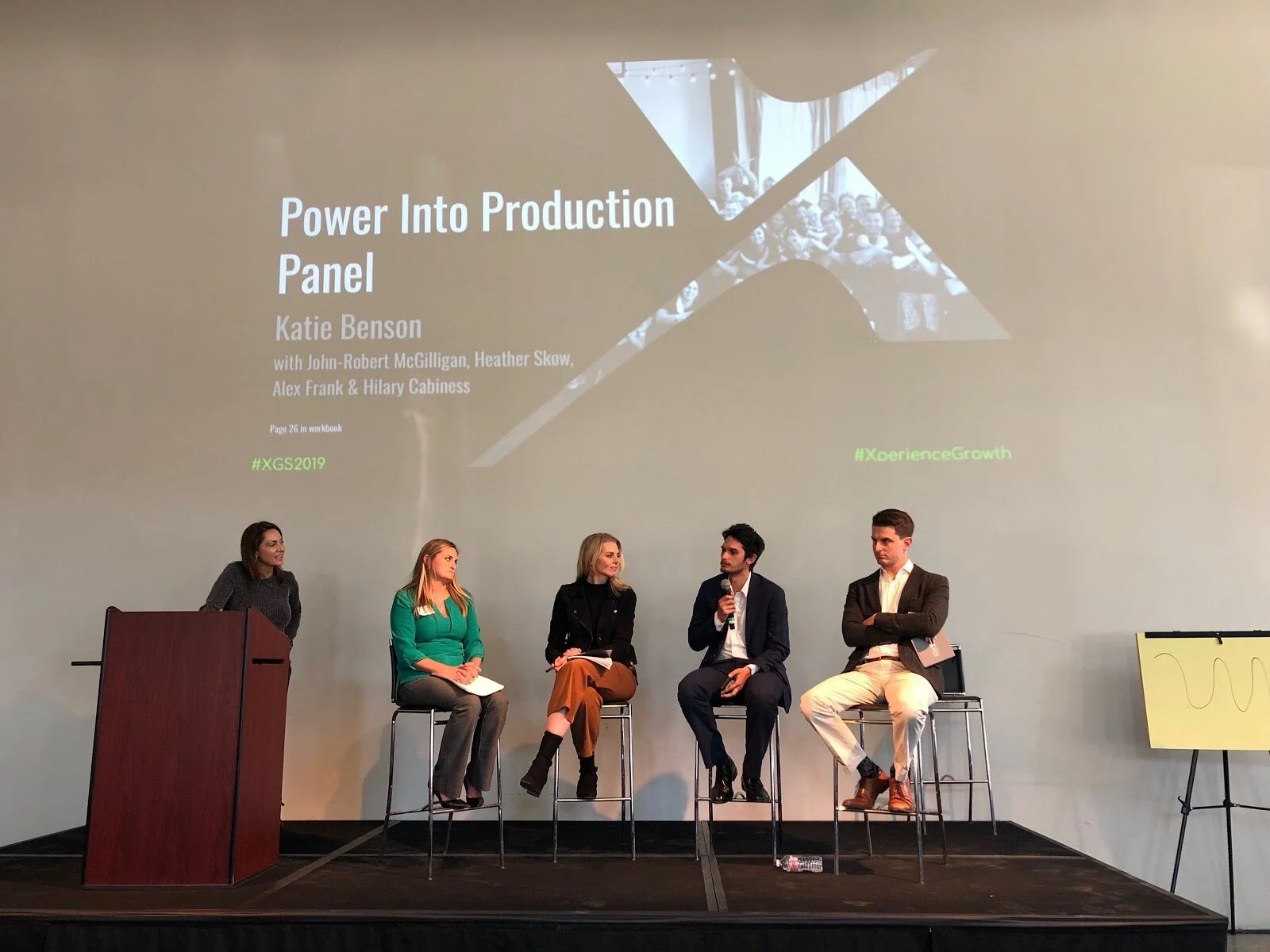 Power Into Production Panel | Xperience Growth