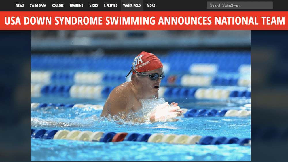 USA Down Syndrome Swimming