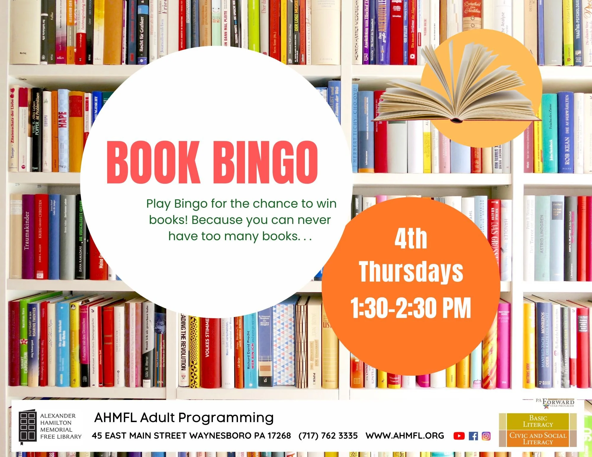 programming — Alexander Hamilton Memorial Free Library