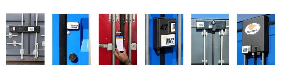 Shipping container locks: your smartphone is the key (NFC), heavy-duty ...