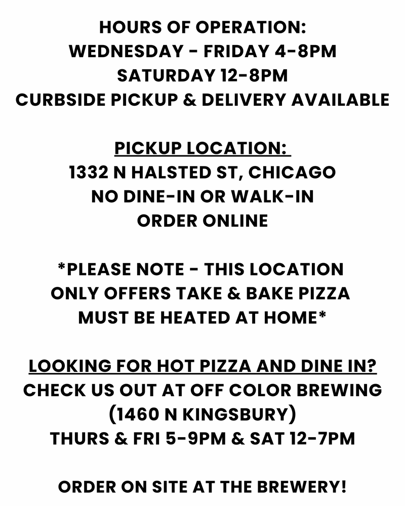 Order Now — Five Squared Pizza