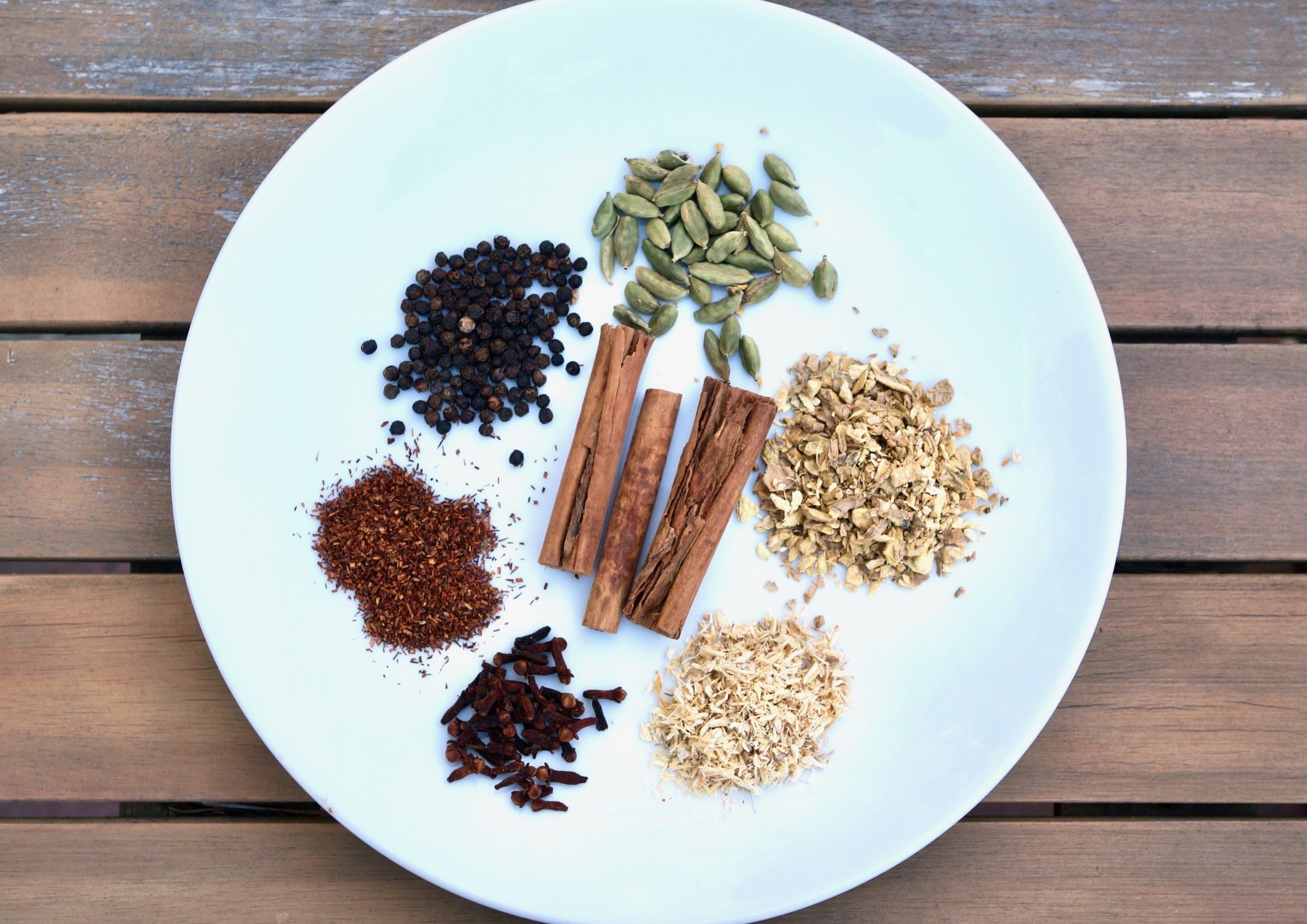 Herbal Spice Tea Recipe with Whole Spices | Nettlesome Life