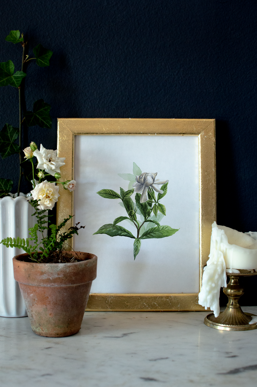 Gardenia Painting