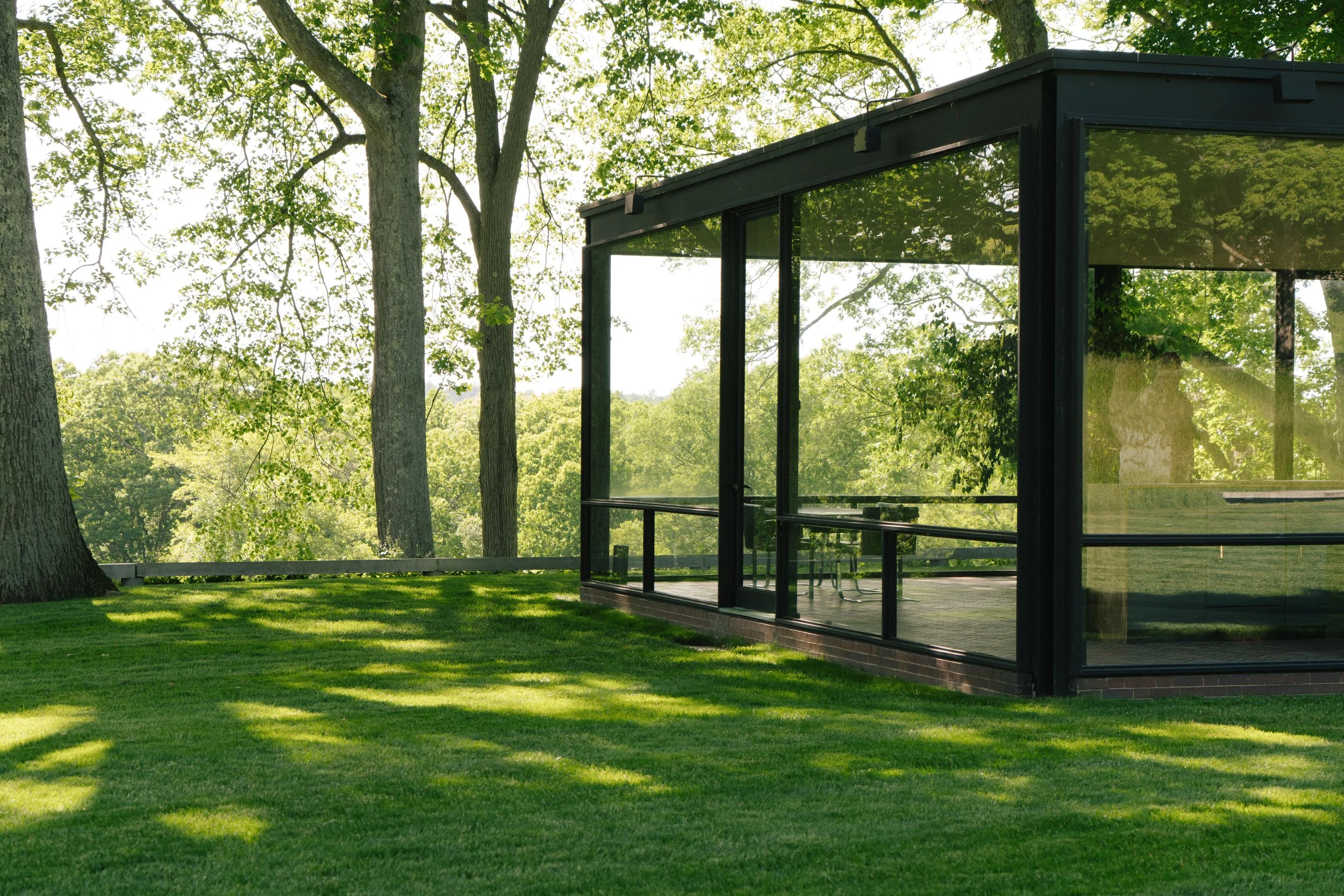 The Glass House, Philip Johnson 1949 — Open Space Series