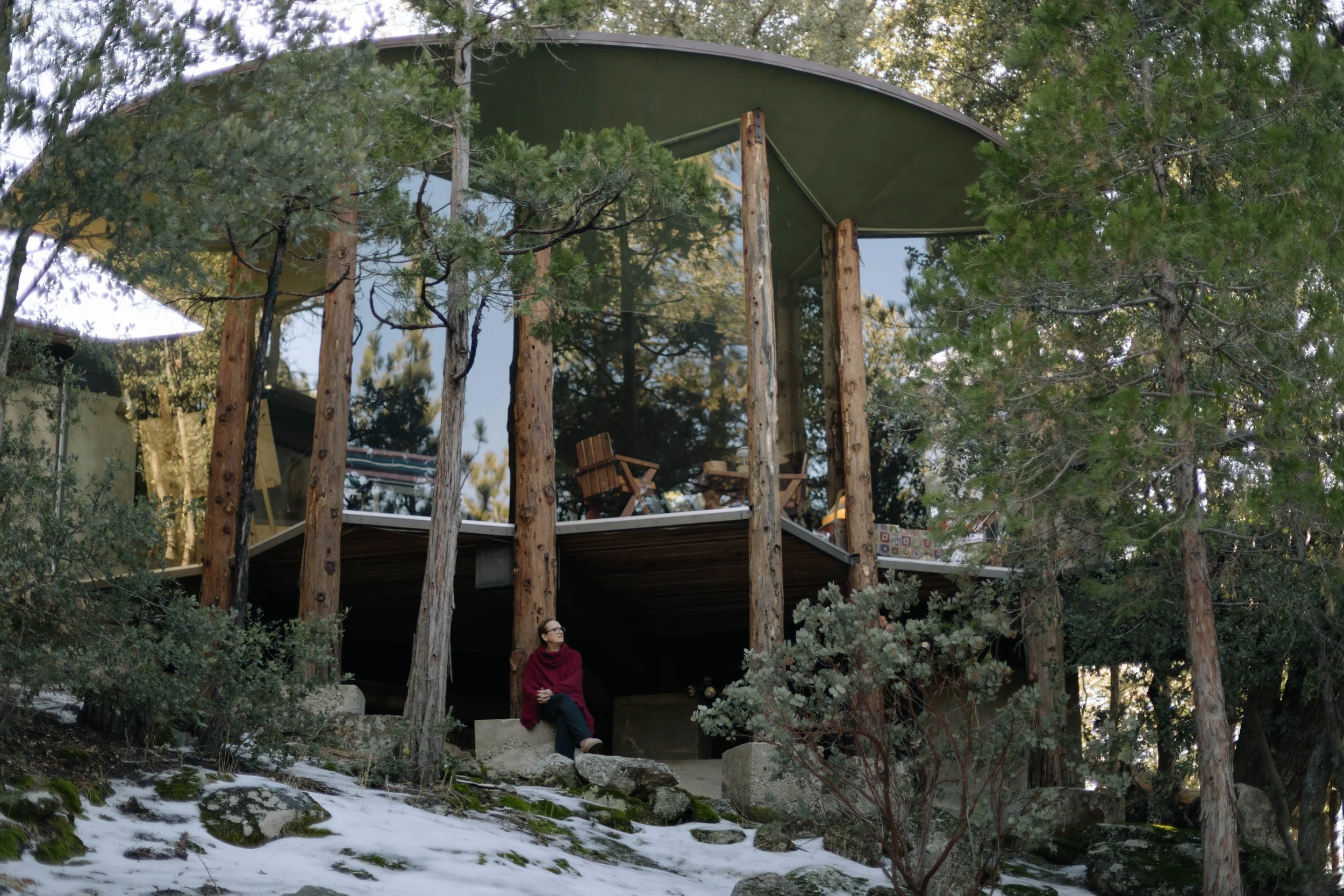 Open Space | The Pearlman Cabin, John Lautner 1957 — Open Space Series