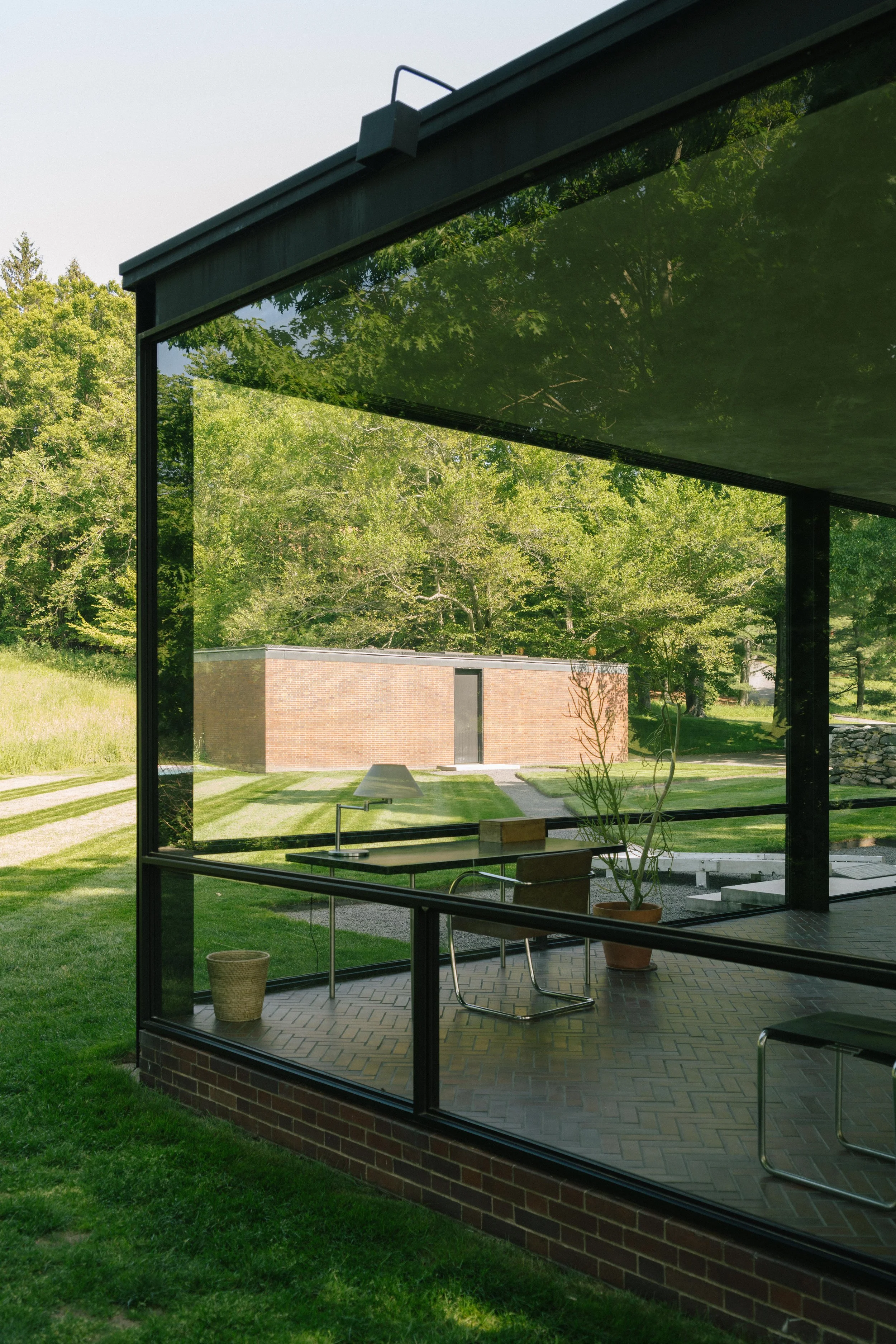 The Glass House, Philip Johnson 1949 — Open Space Series