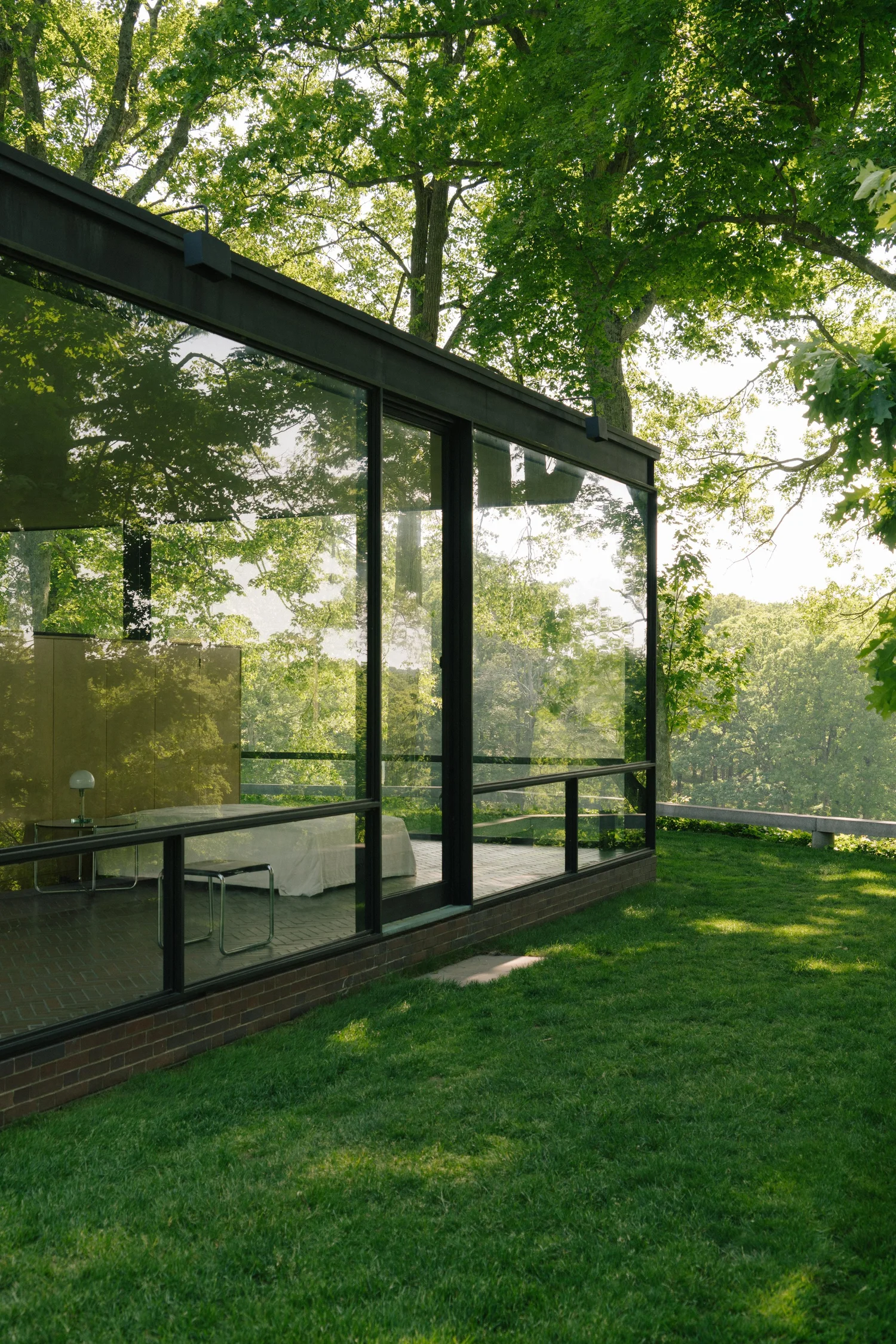 The Glass House, Philip Johnson 1949 — Open Space Series