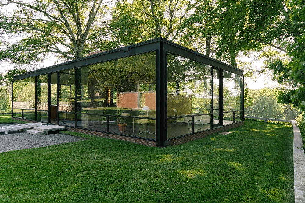 The Glass House, Philip Johnson 1949 — Open Space Series