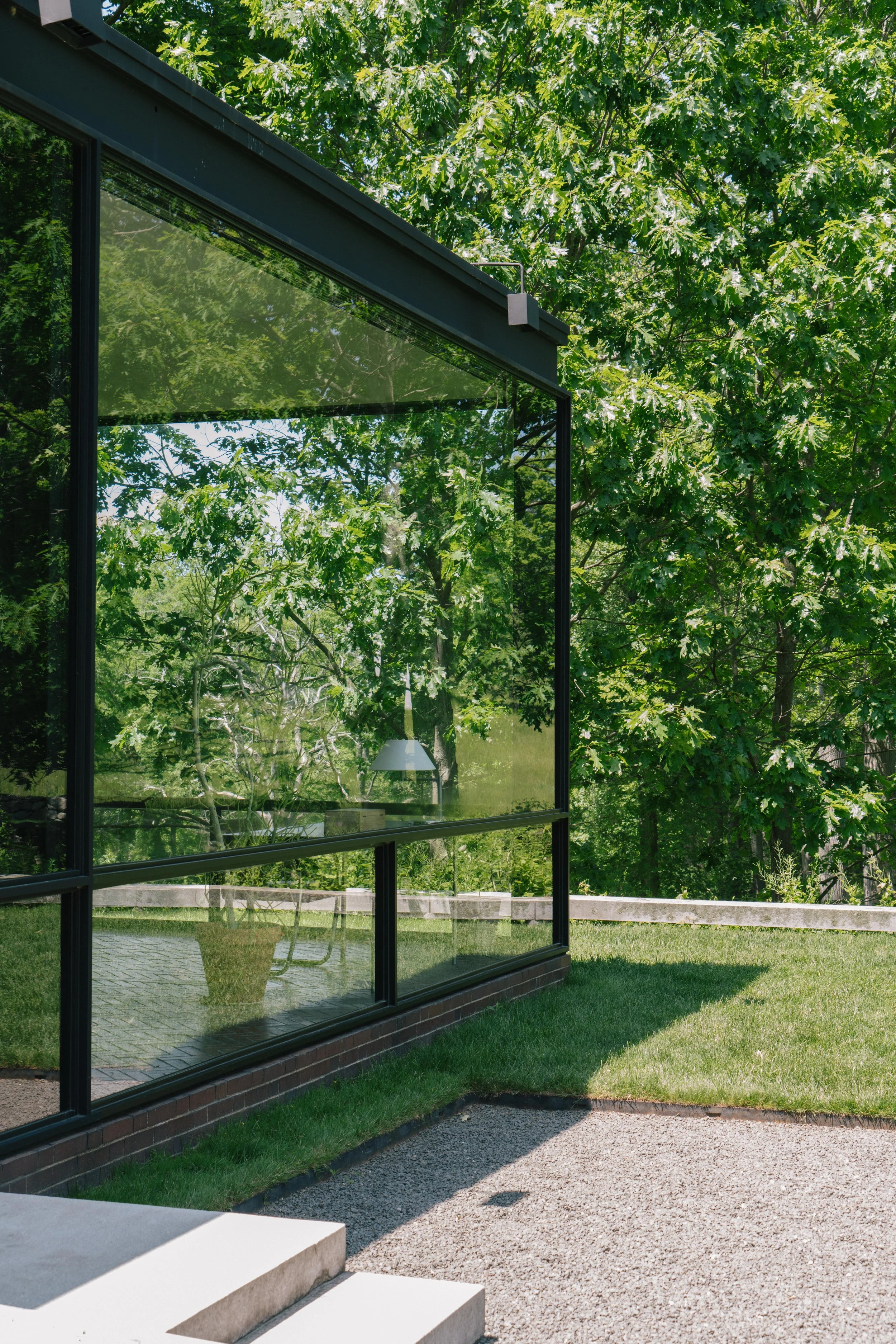 The Glass House, Philip Johnson 1949 — Open Space Series