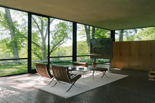 The Glass House, Philip Johnson 1949 — Open Space Series
