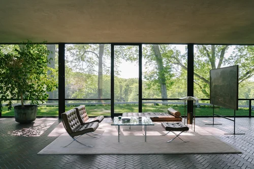 The Glass House, Philip Johnson 1949 — Open Space Series