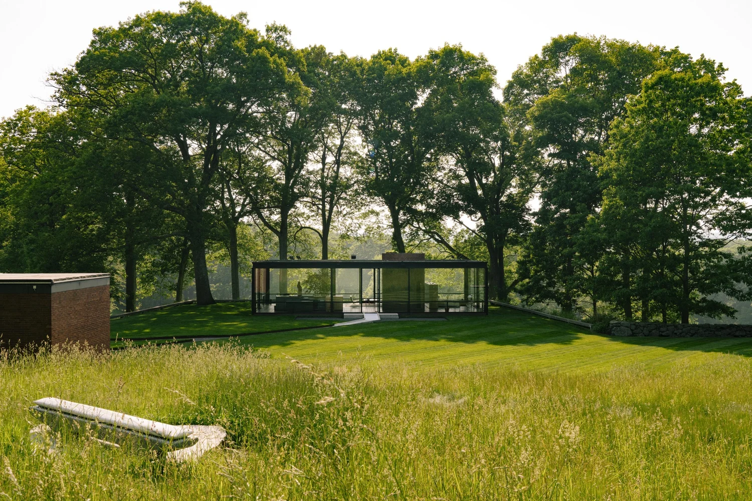 The Glass House, Philip Johnson 1949 — Open Space Series