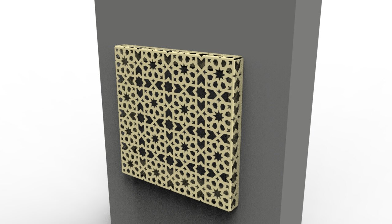 The different ways we can affix your Mashrabiya Panels — ABIYA