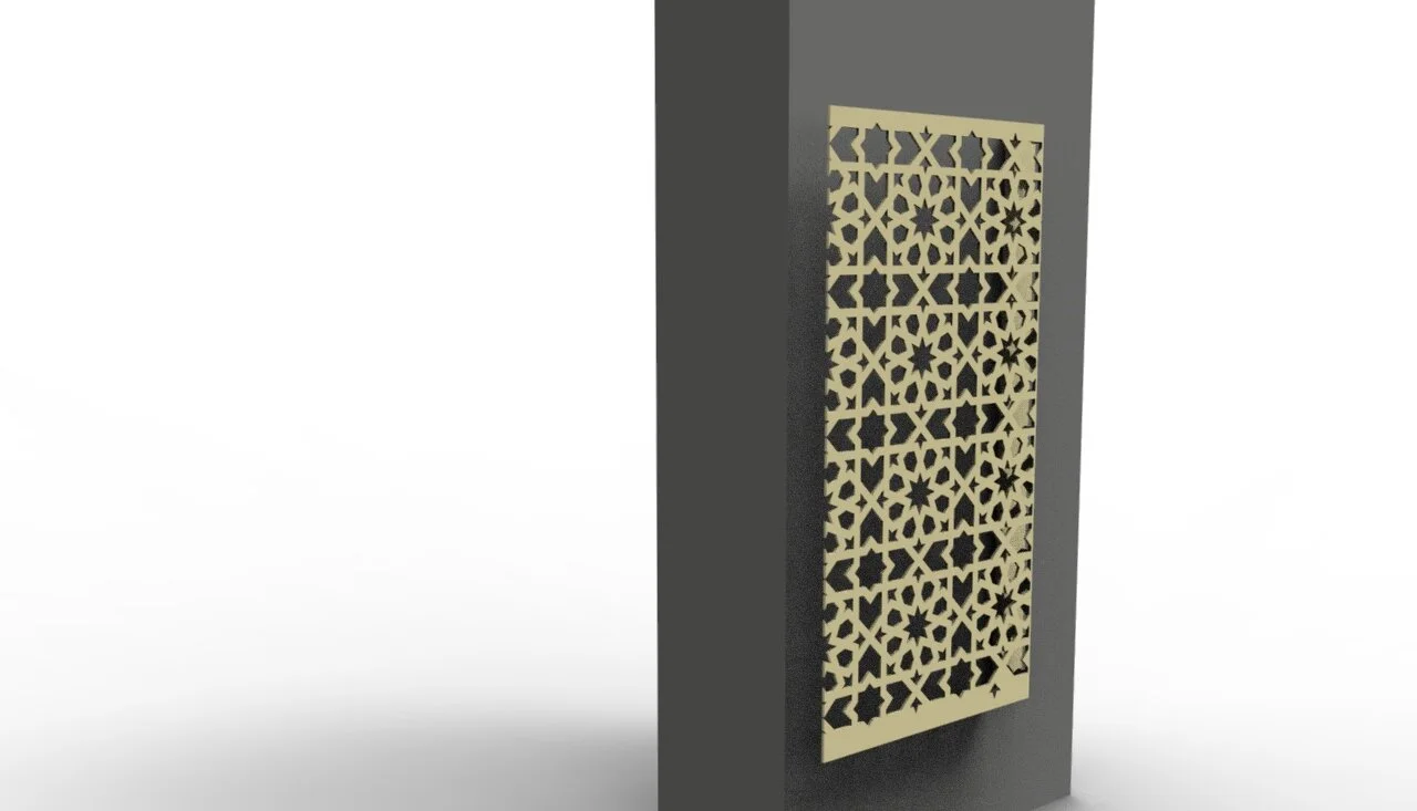 The different ways we can affix your Mashrabiya Panels — ABIYA