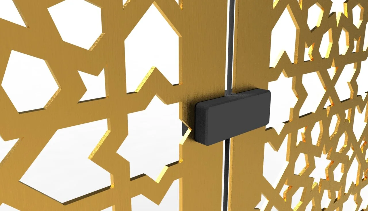 The different ways we can affix your Mashrabiya Panels — ABIYA