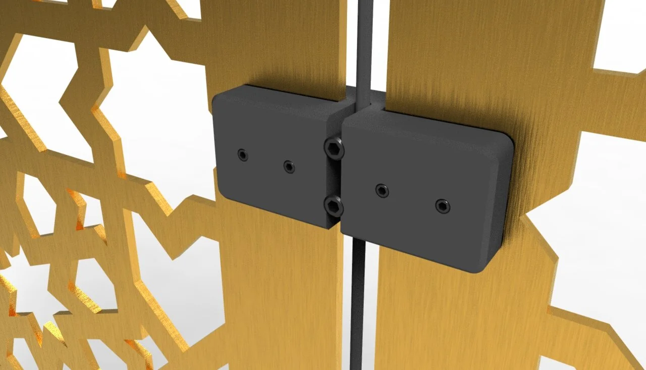 The different ways we can affix your Mashrabiya Panels — ABIYA