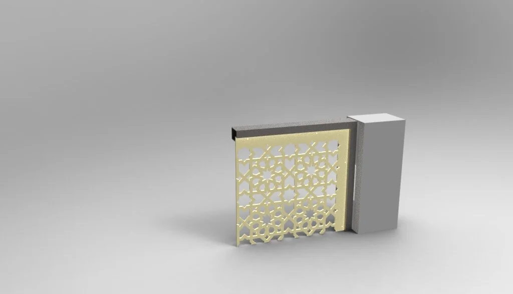 The different ways we can affix your Mashrabiya Panels — ABIYA