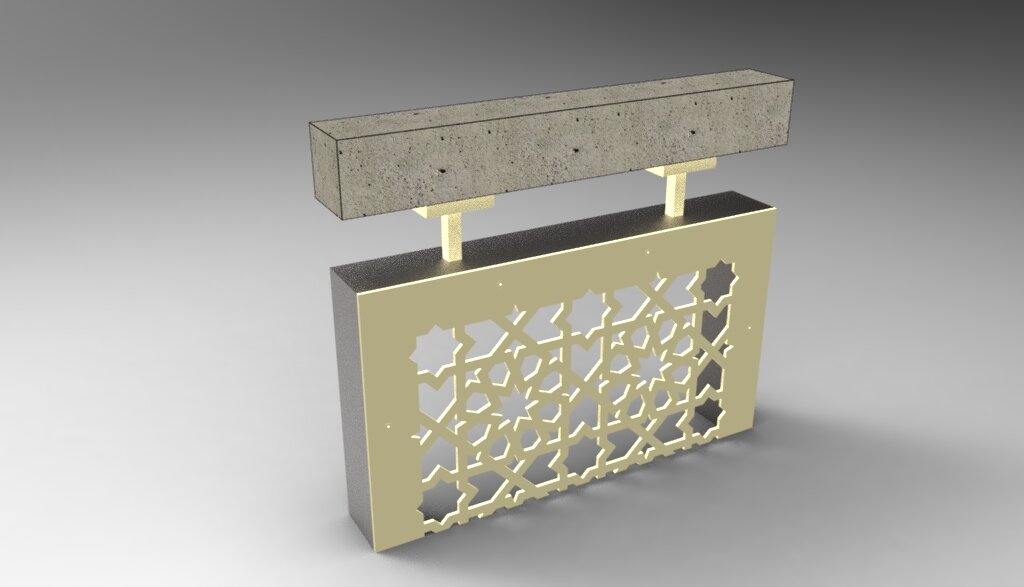 The different ways we can affix your Mashrabiya Panels — ABIYA
