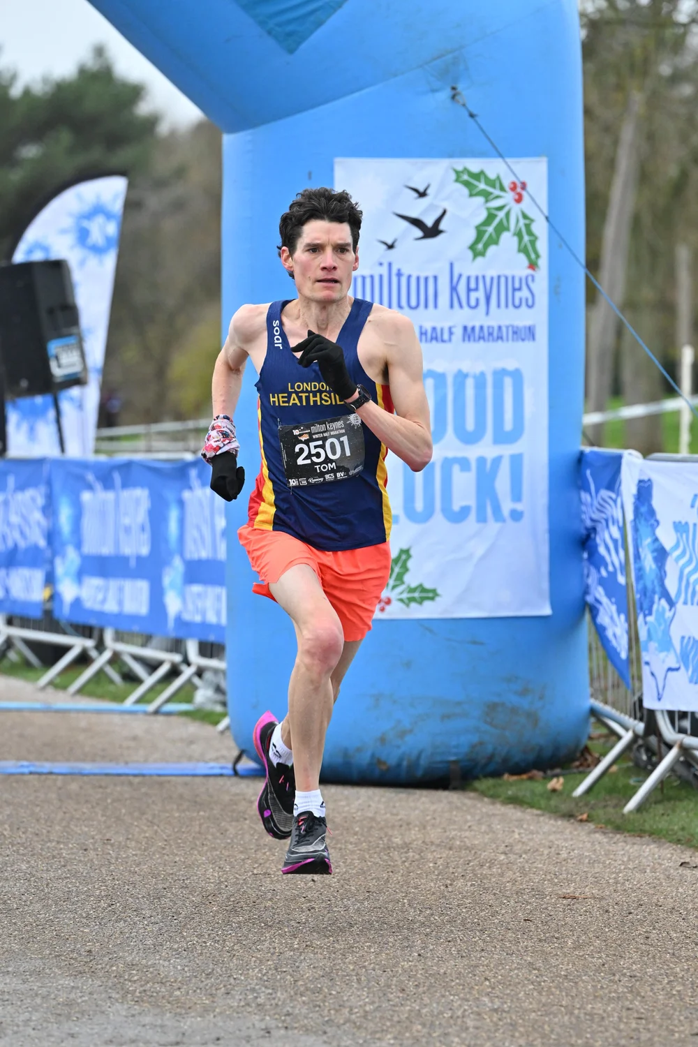 Tom 2nd in Milton Keynes Half Marathon — London Heathside