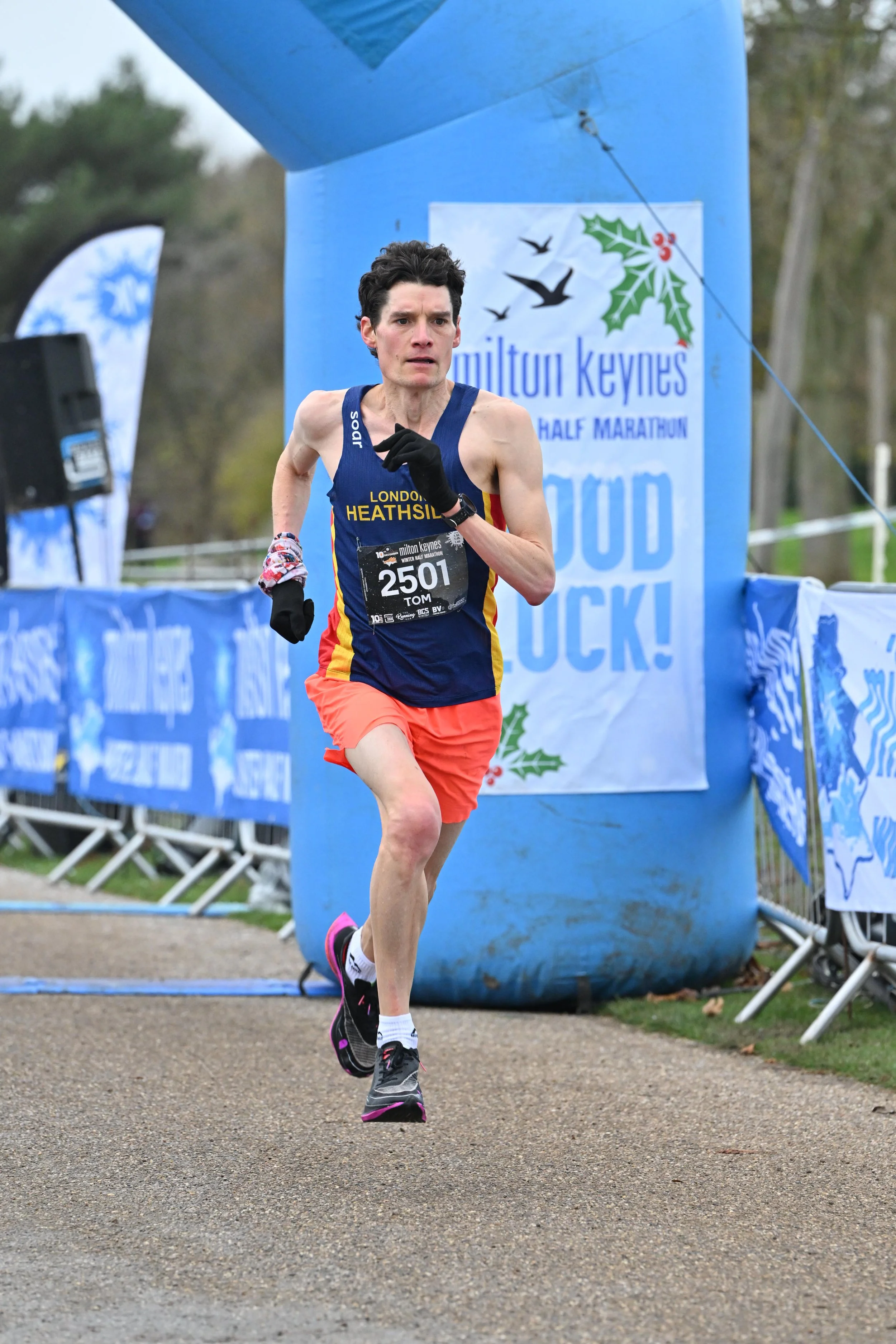 Tom 2nd in Milton Keynes Half Marathon — London Heathside