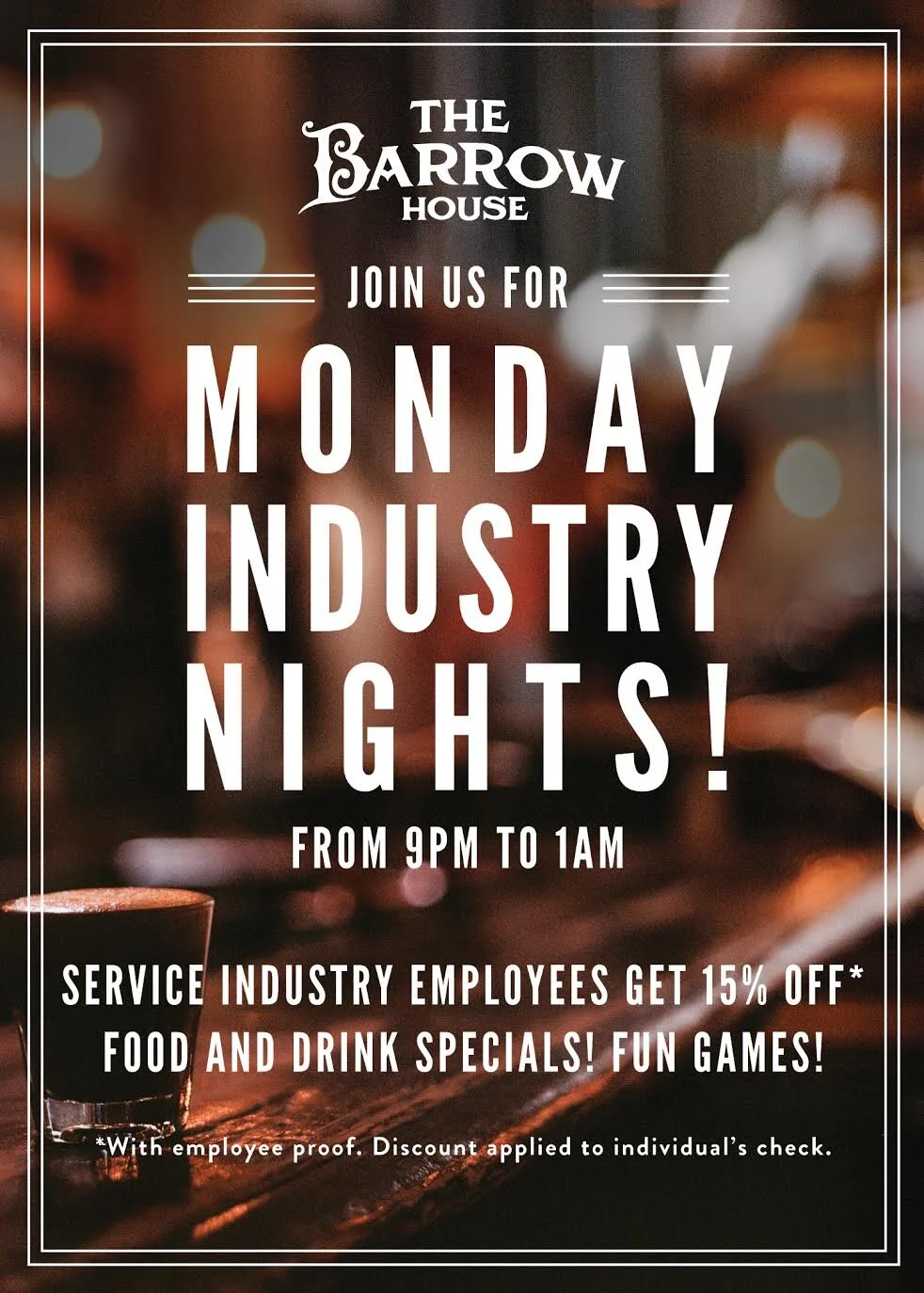 What Is Industry Night At A Bar at Margaret Bower blog