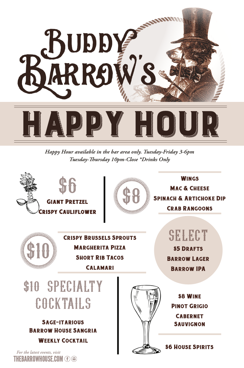 Happy Hour — The Barrow House