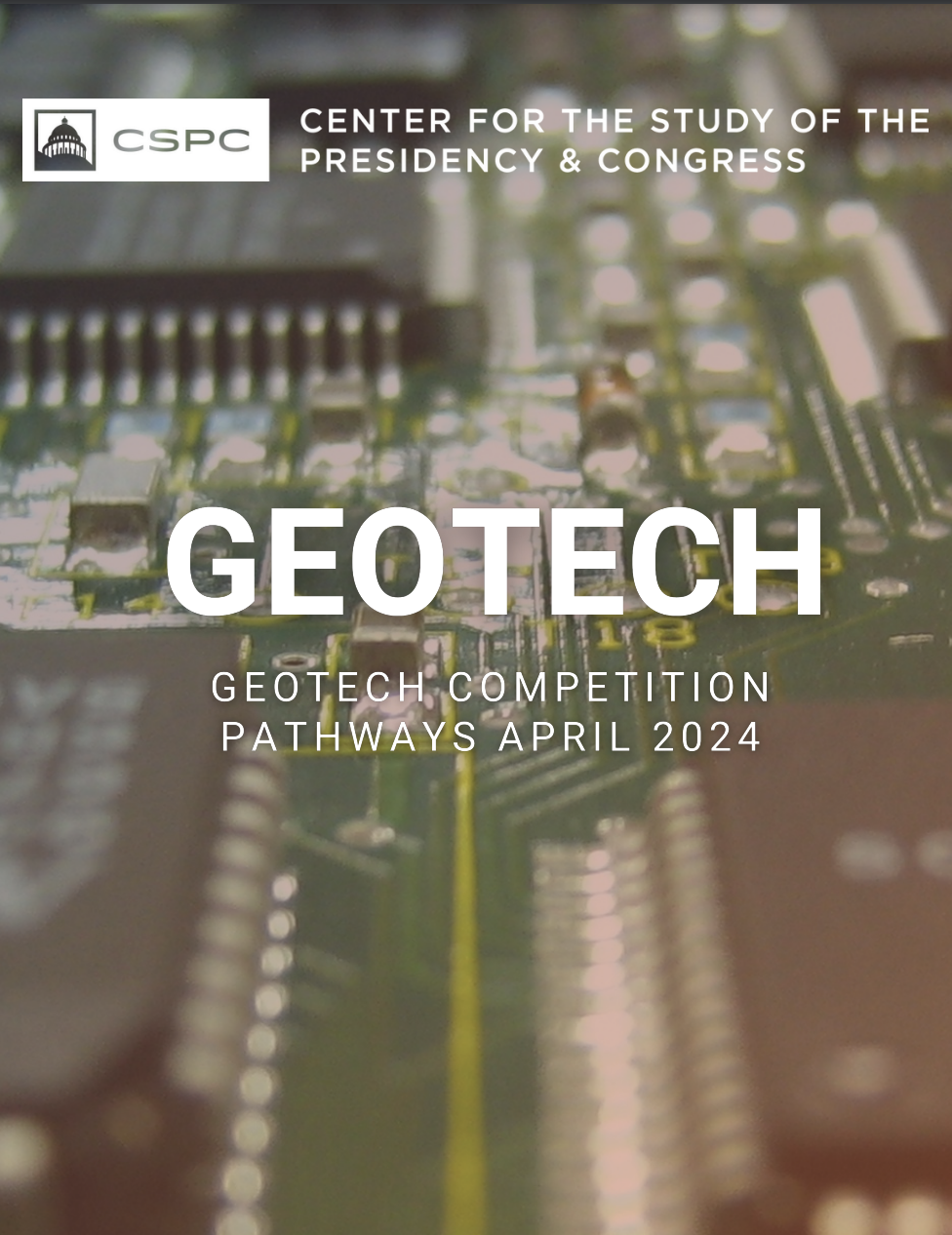 Geotech: Geotech Competition Pathways 2024 — Center for the Study of ...