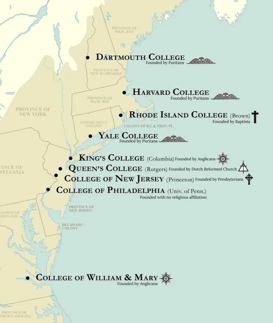 Anglican Church 13 Colonies