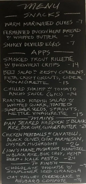Menu — Lincoln Street Food – Lunenburg, Nova Scotia