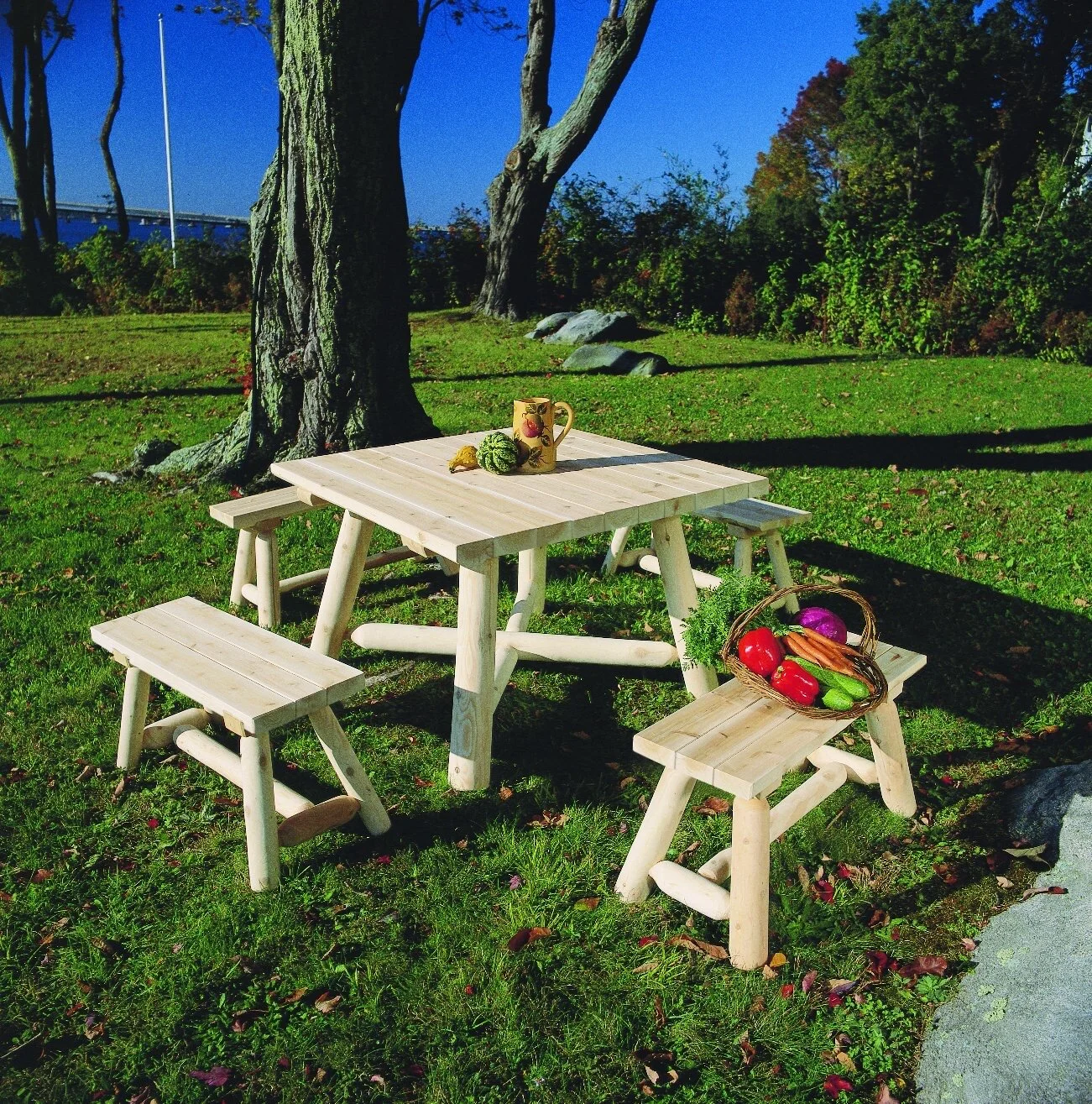 Finnegan Fence Company Large Square Table