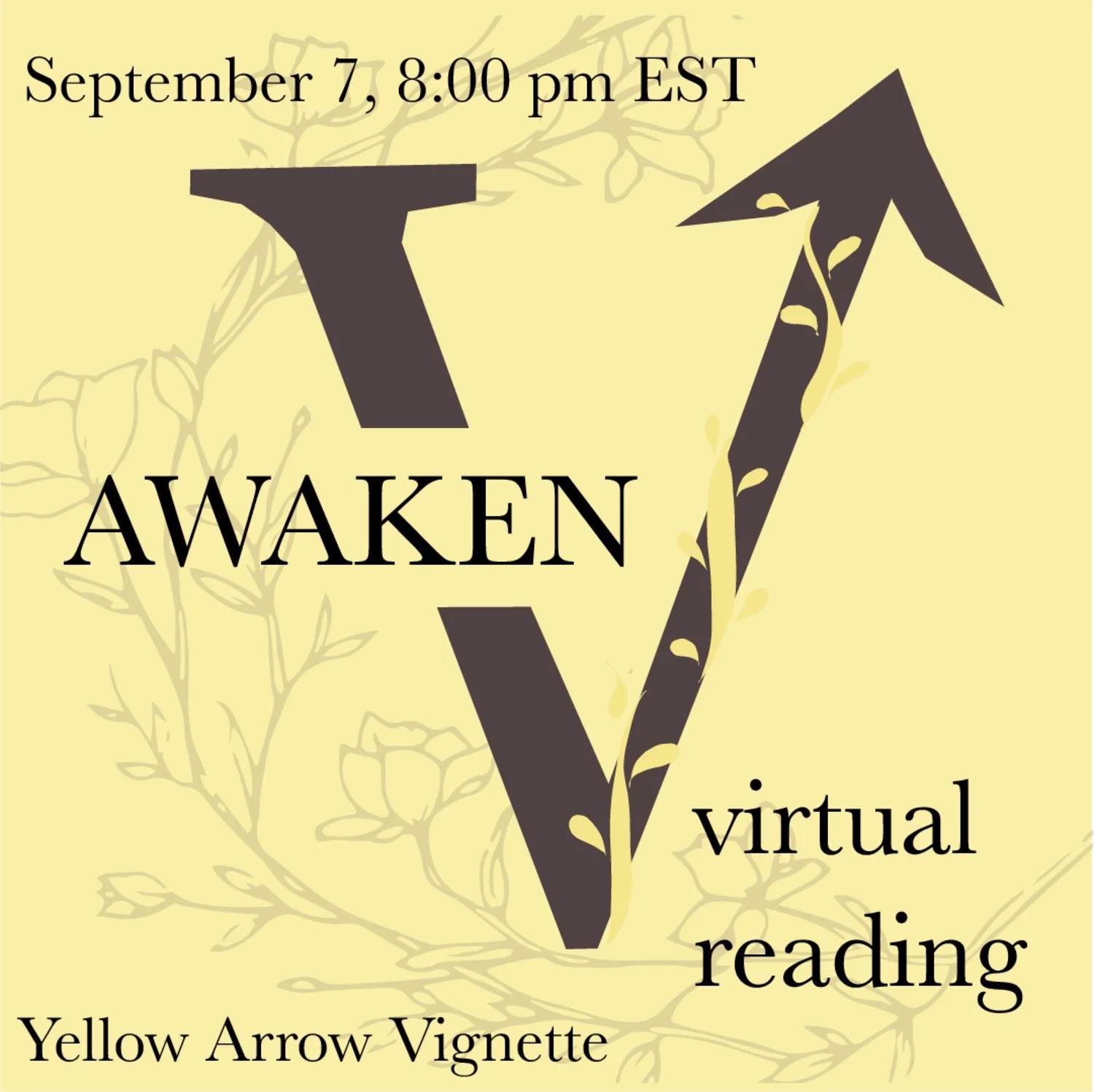 Yellow Arrow Vignette Reading — Yellow Arrow Publishing