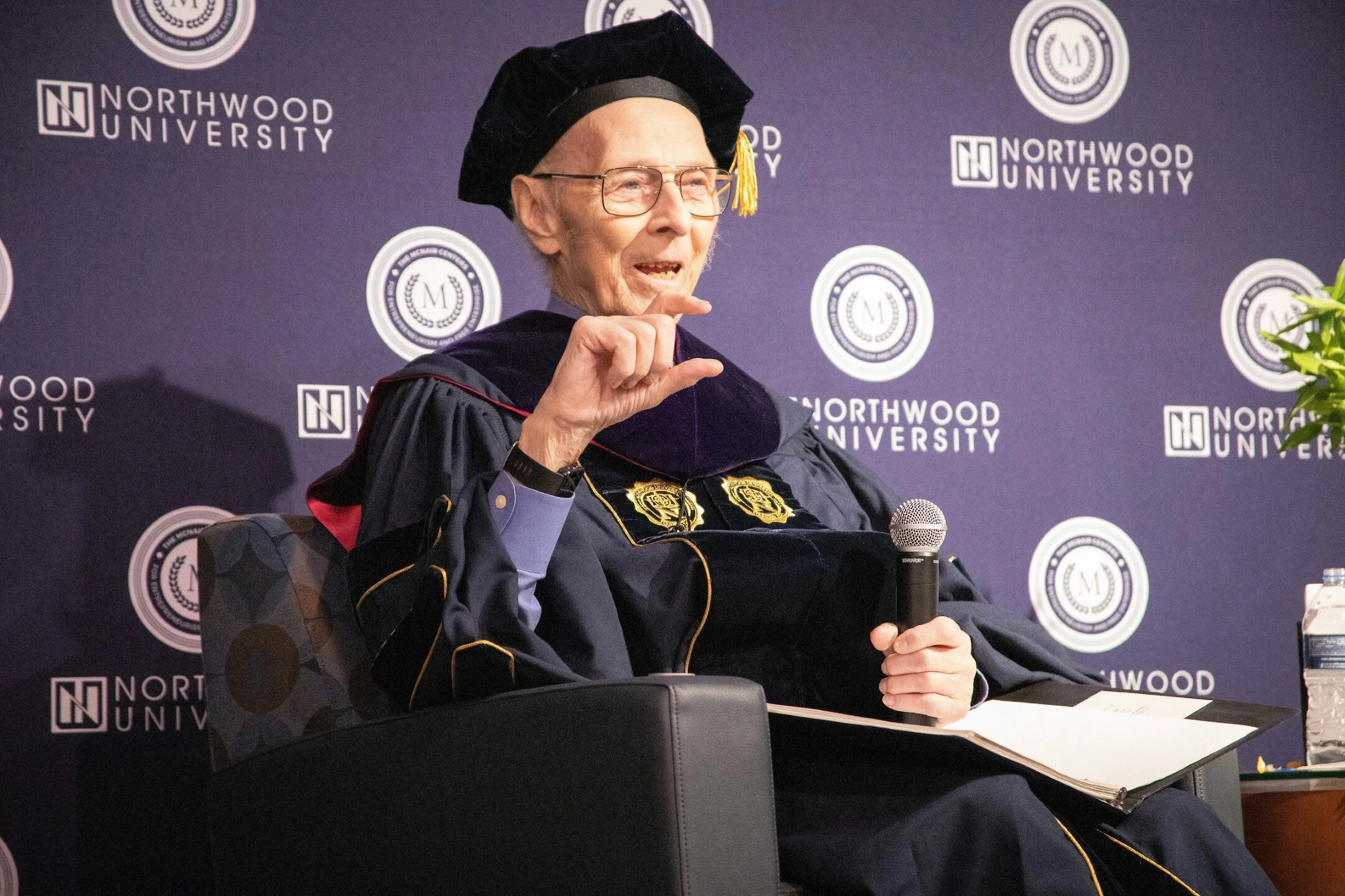 Northwood Honors Bob Chitester of Free To Choose Network | Northwood ...