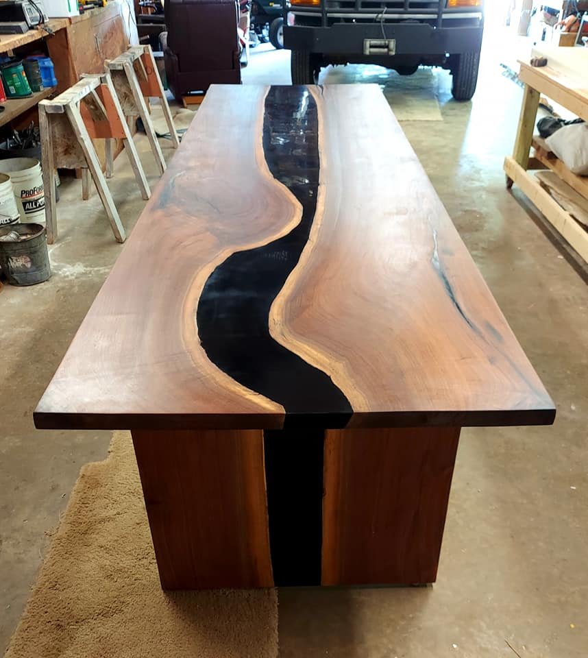 D & R Wood Slab Designs | Handcrafted Wood Slab Epoxy Furniture