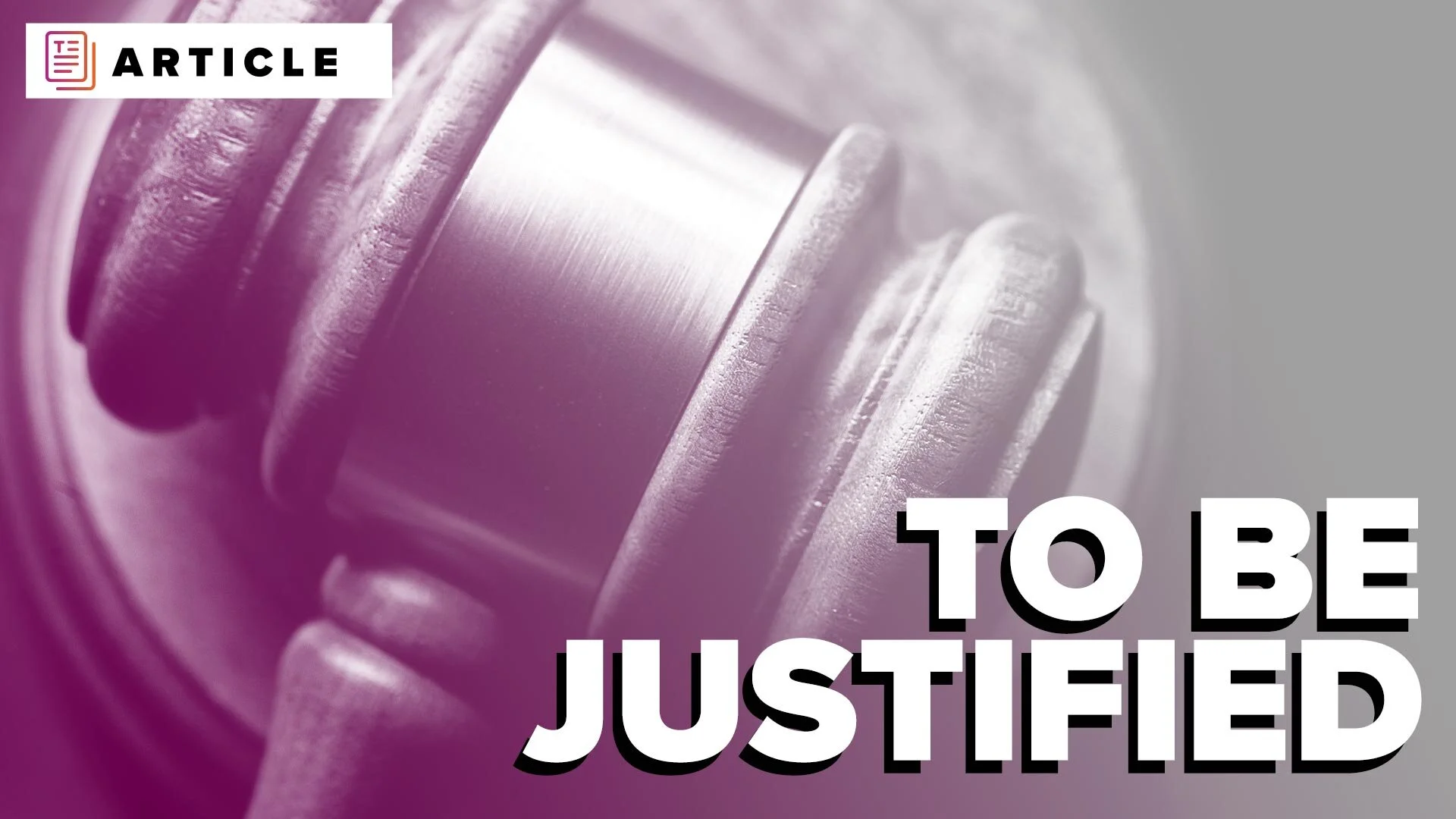 Justified Wallpaper 1920x1080