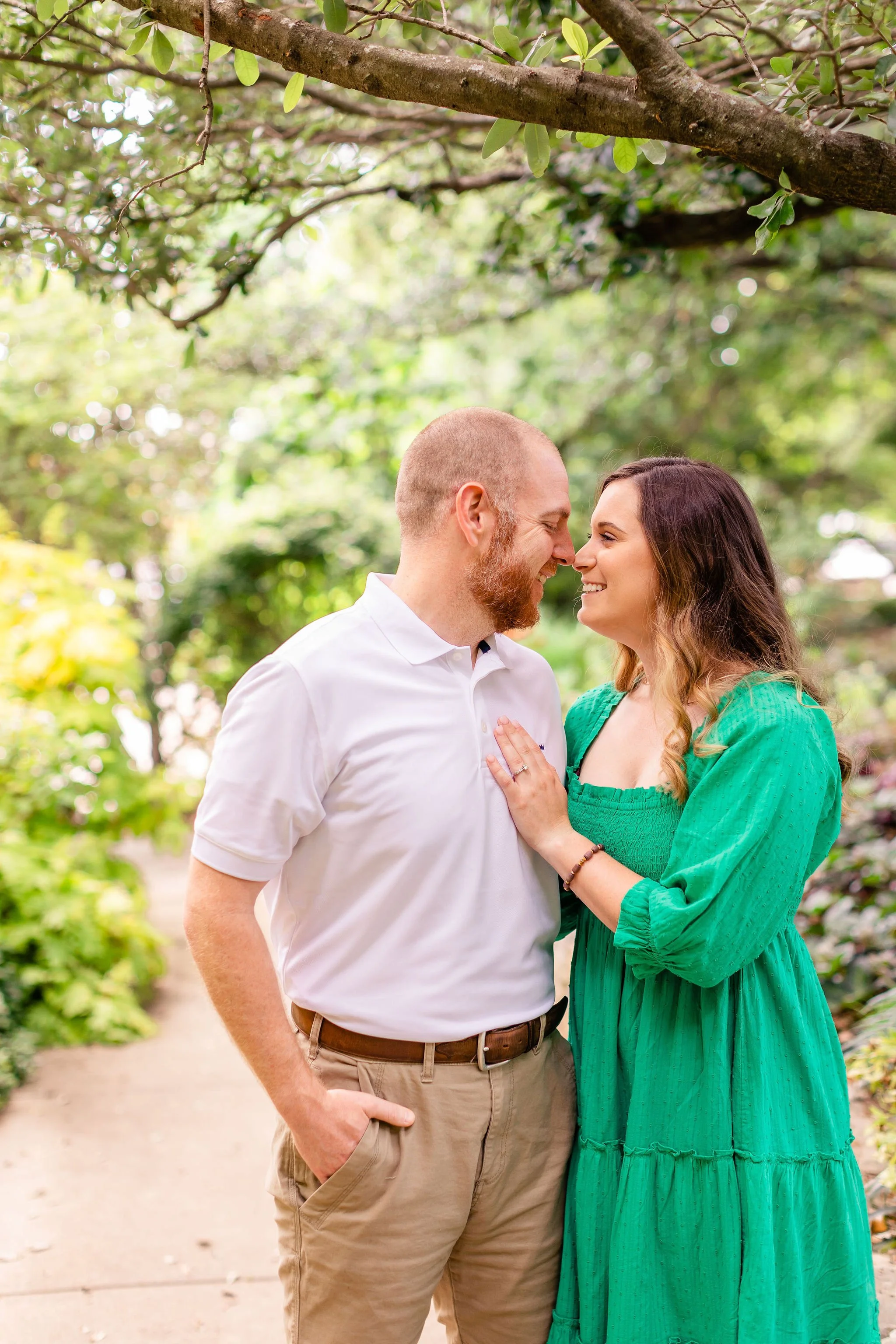 Picture-Perfect Engagement at the JC Raulston Arboretum — Kaitlyn Putt ...