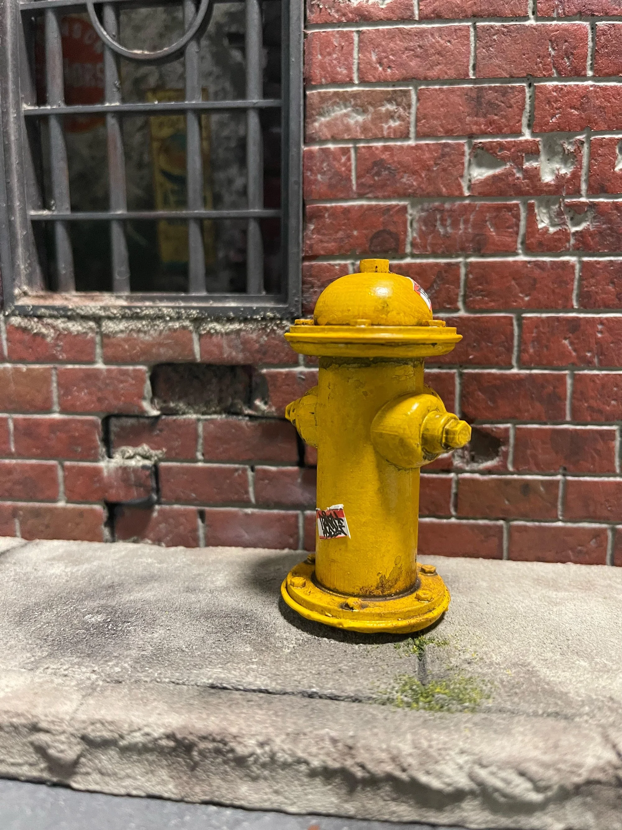 Painted Miniature Fire Hydrant FREE SHIPPING — Insightful Imagery