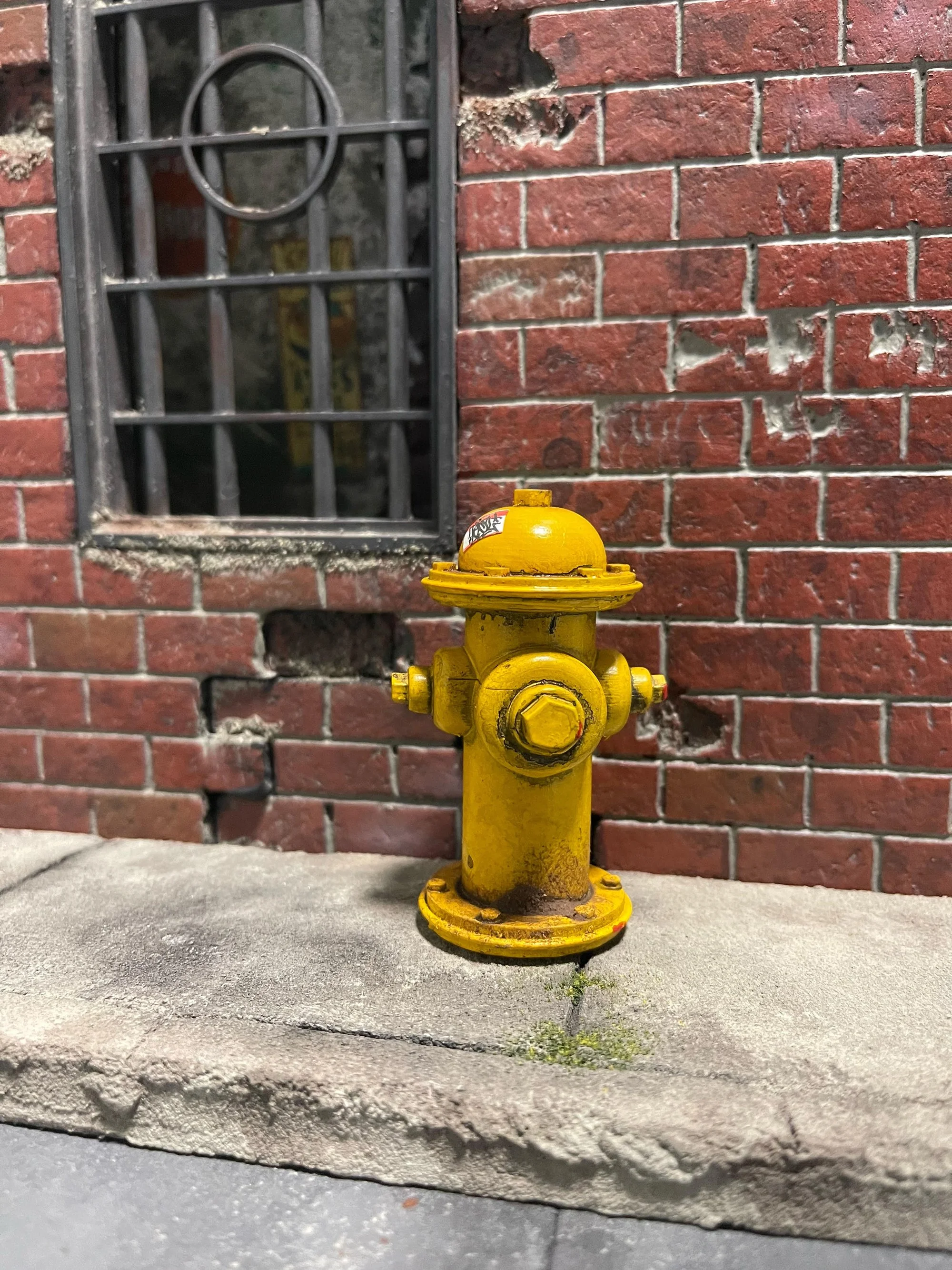 Painted Miniature Fire Hydrant FREE SHIPPING — Insightful Imagery